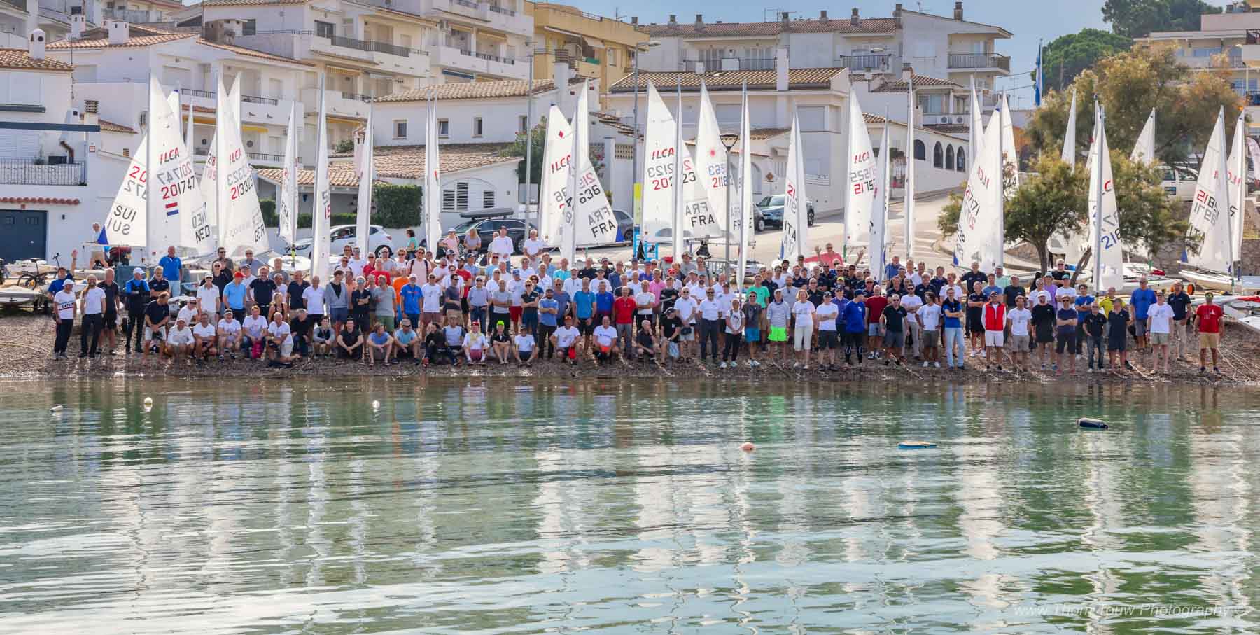 Day 2, two more races at the 2022 EurILCA Master European Championships ...